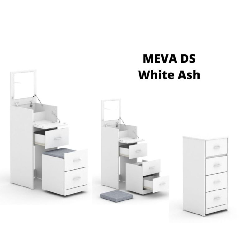 Jual Meja Rias Multifungsi - Meva DS - by Pro Design | Shopee Indonesia