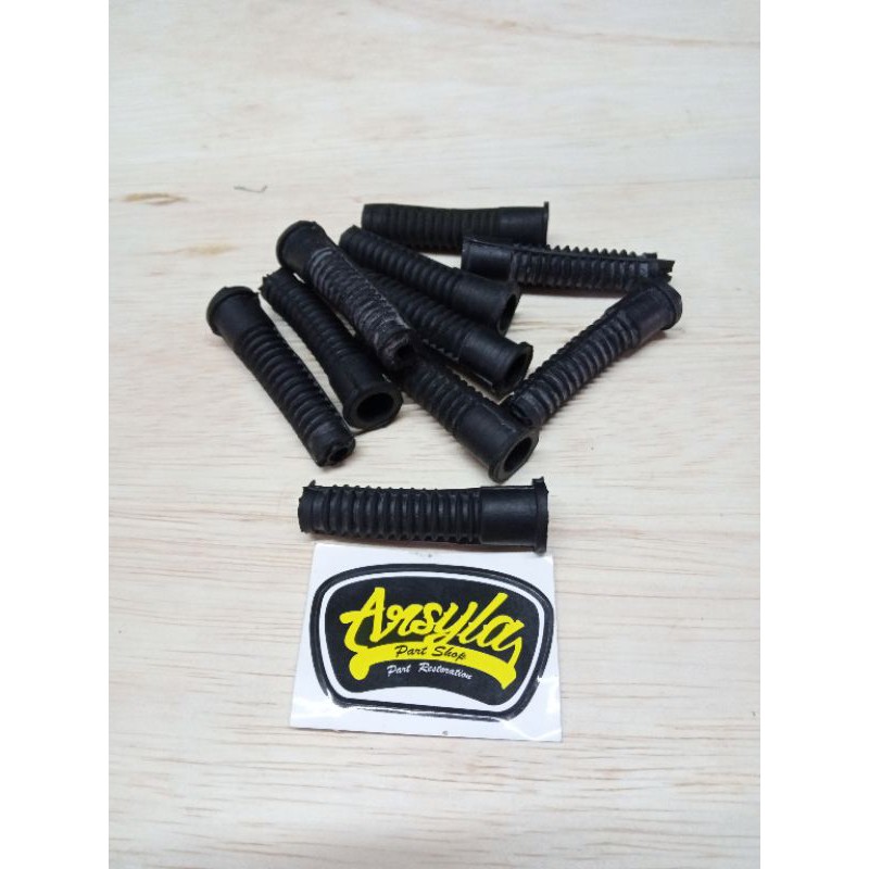 Jual karet cacing pelindung kabel rem belakang vespa super nos | Shopee ...