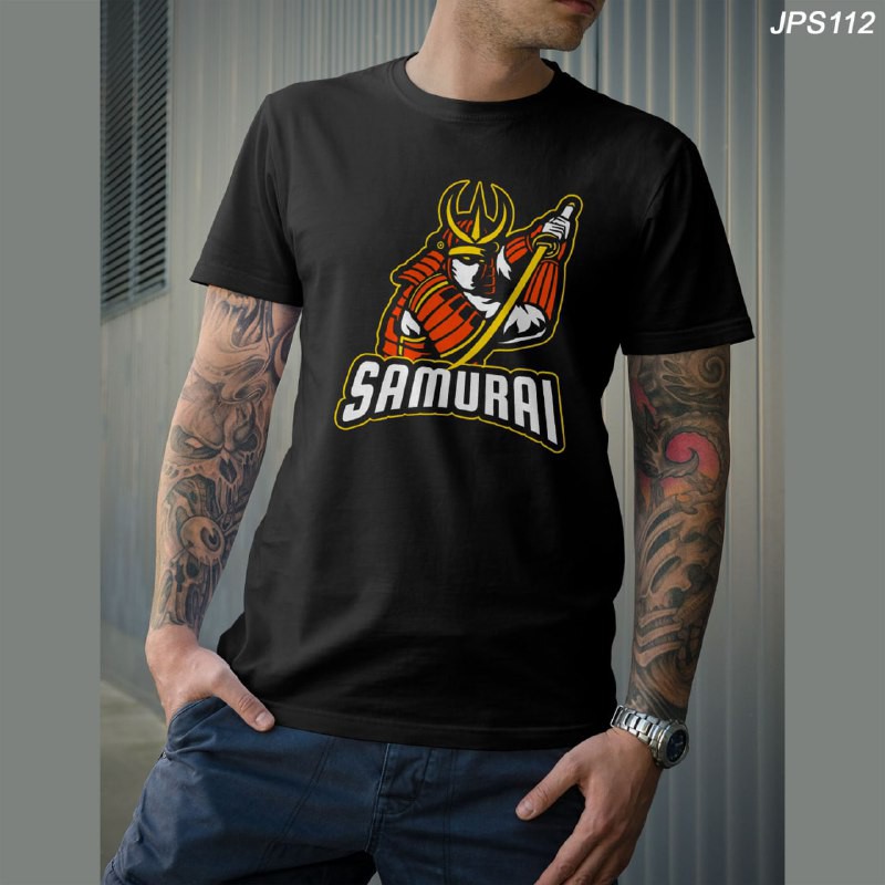 Jual Baju Kaos Anime SAMURAI Pakaian Pria Distro SAMURAI Lengan Pendek ...