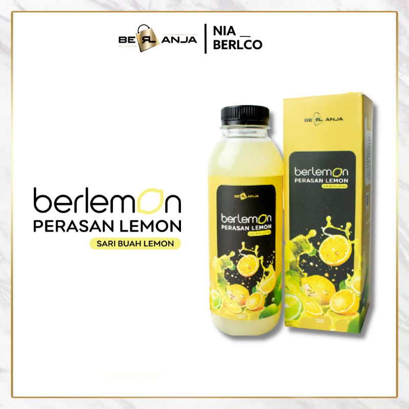 Jual BERLEMON - 100% Pure Lemon Concentrate - 500ml | Shopee Indonesia
