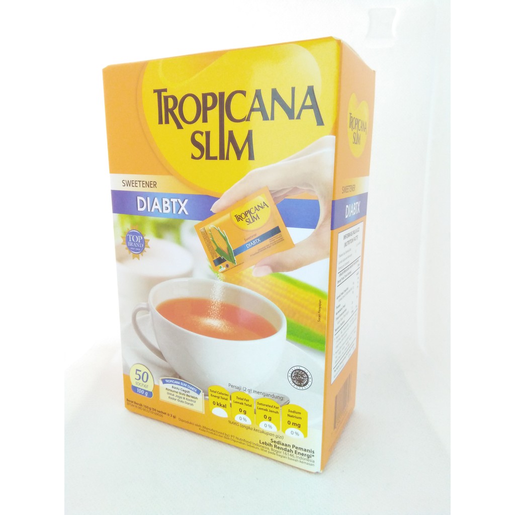 Jual TROPICANA SLIM DIABTX 100 G 50 SACHET | Shopee Indonesia