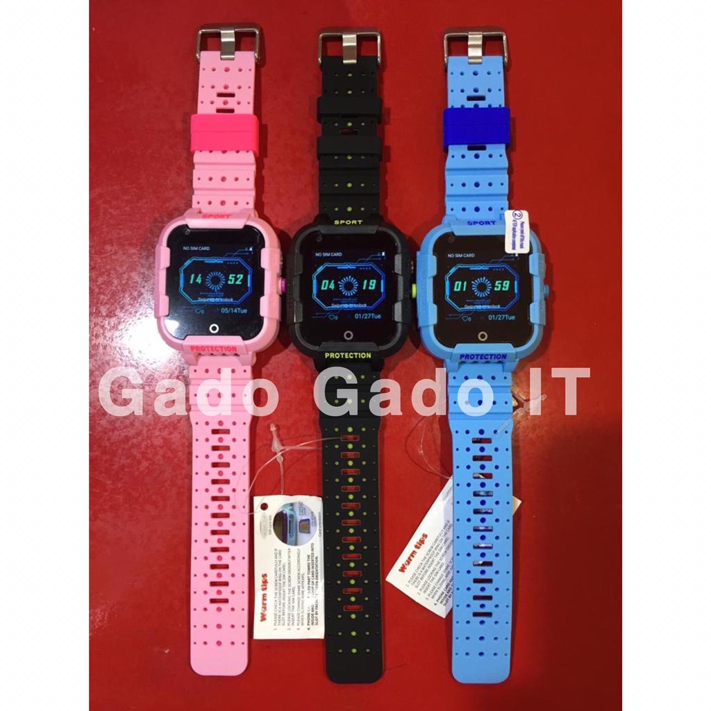Jual Jam Tangan Pelacak Anak Smartwatch GPS Kids Watch Tracker WONLEX ...