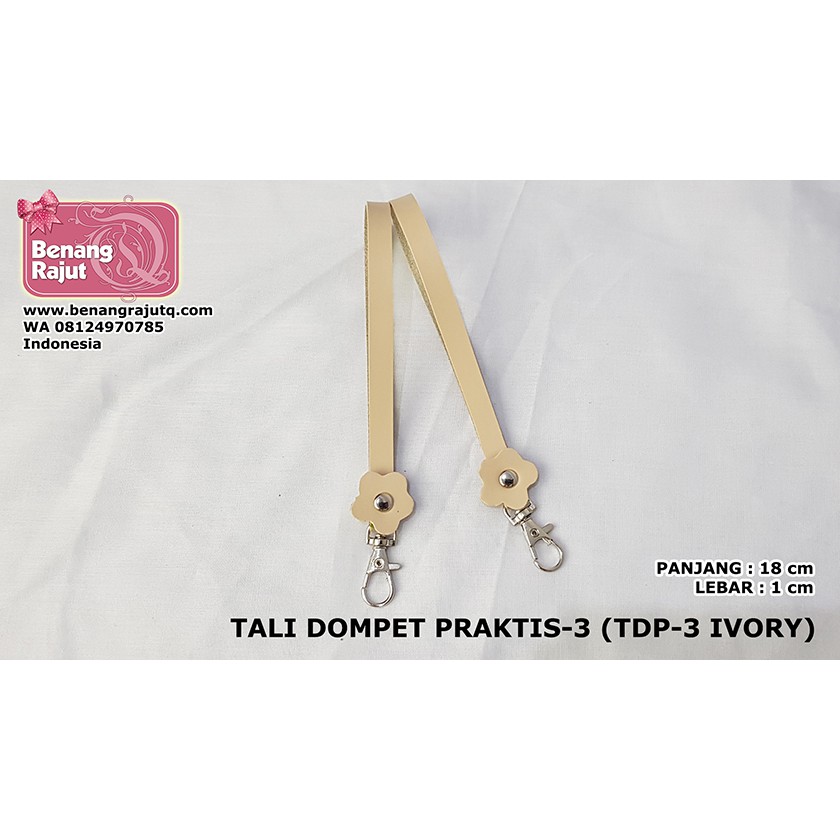 Jual TALI DOMPET PRAKTIS 3 WARNA IVORY | Shopee Indonesia