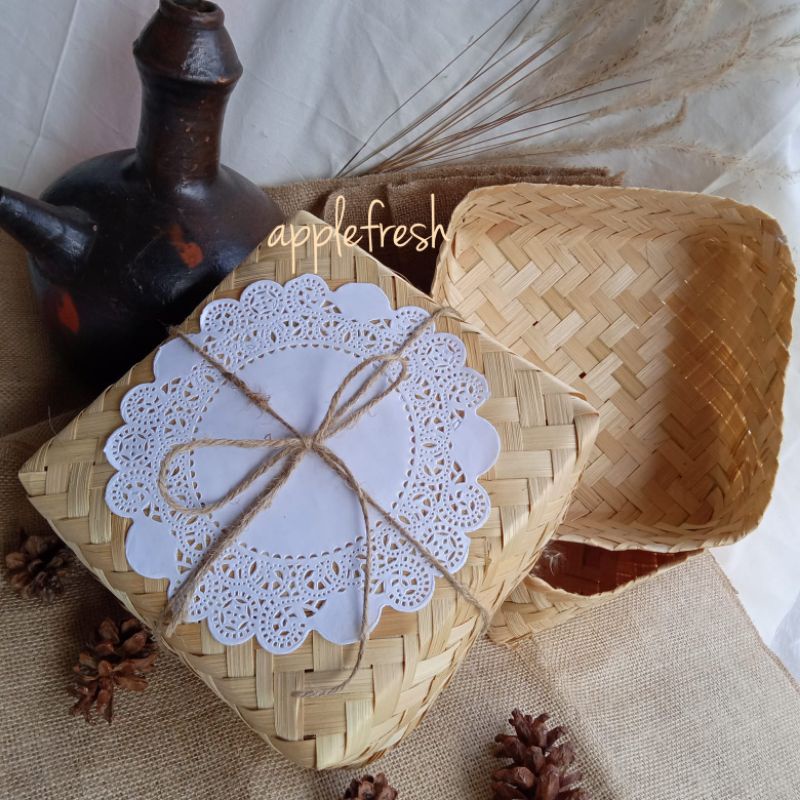 Jual (harga sepasang)JUAL BESEK BAMBU UKURAN 15cmX15cm MURAH | Shopee ...