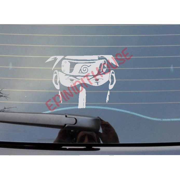 Jual Stiker Sharingan Kakashi Sensei Naruto Mobil Motor Laptop Helm ...