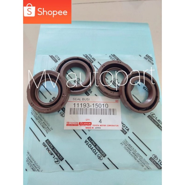 Jual Seal busi 4pc Toyota Vios Ori | Shopee Indonesia