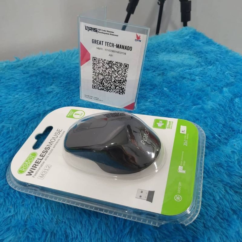 Jual Mouse Wireless Robot M312 (Gratis Battrei) | Shopee Indonesia