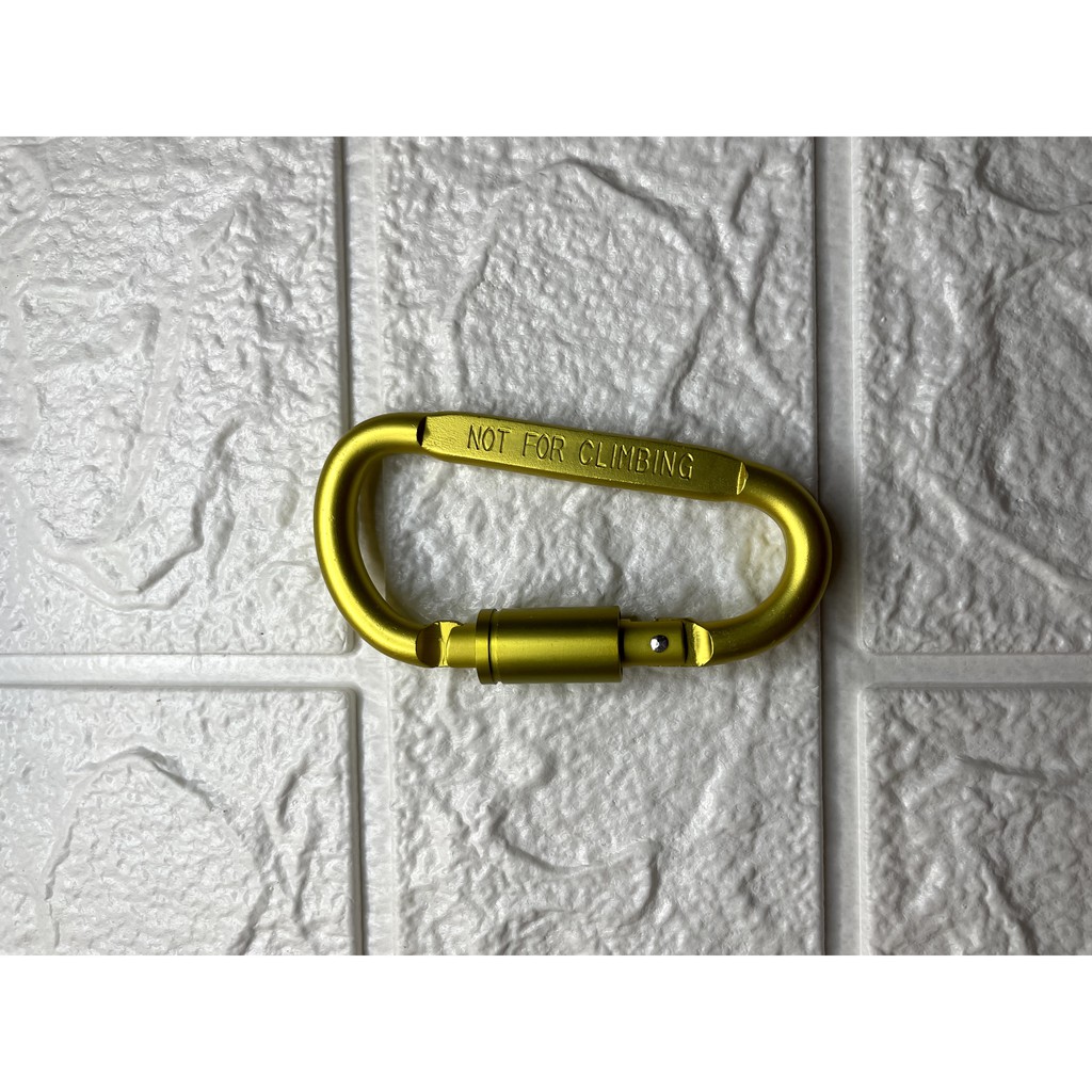 Jual LIXADA Gantungan Carabiner Aluminium Stainless Steel Quickdraw ...