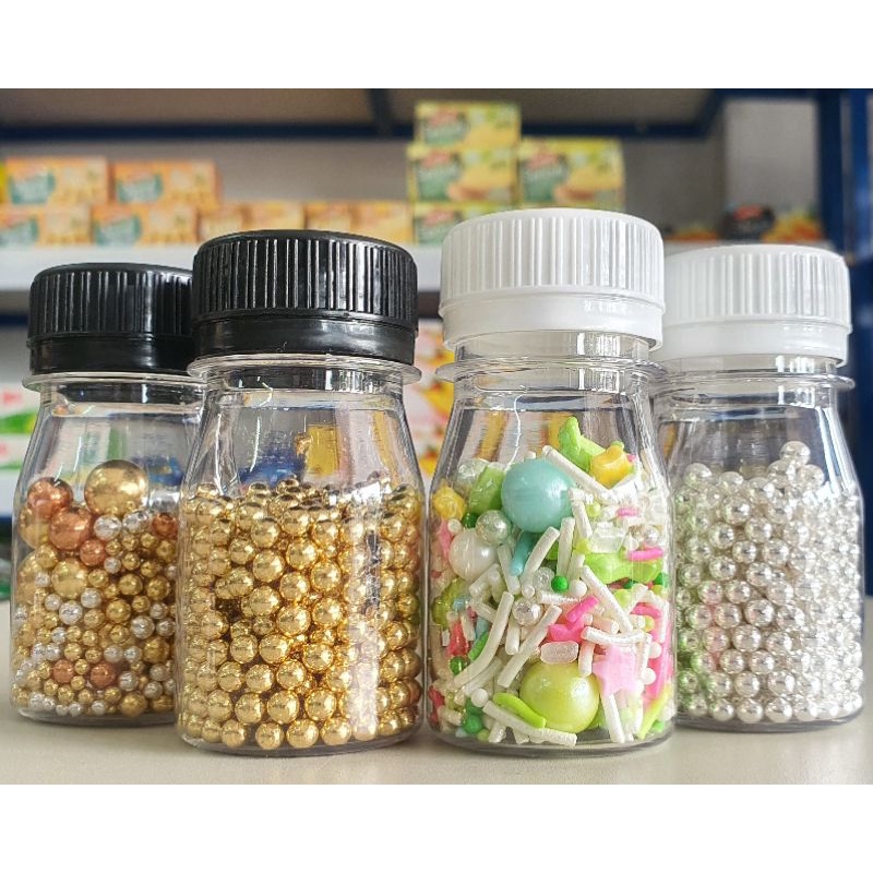 Jual Sprinkle Gold 25Gr / Sprinkle Silver 25Gr / Sprinkle Mix 25Gr ...