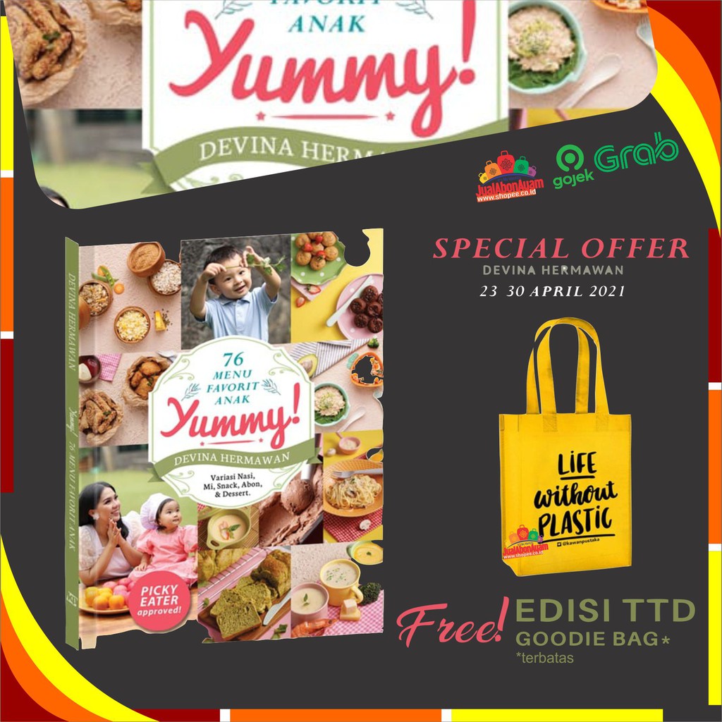 Jual INDONESIAN FUSION FOOD - Devina Hermawan Yummy 76 Menu Favorit ...