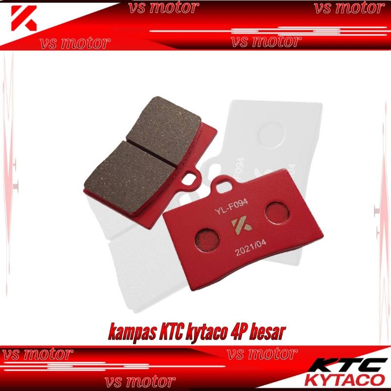 Jual Kampas Rem KTC KYTACO 4 Piston Besar | Shopee Indonesia