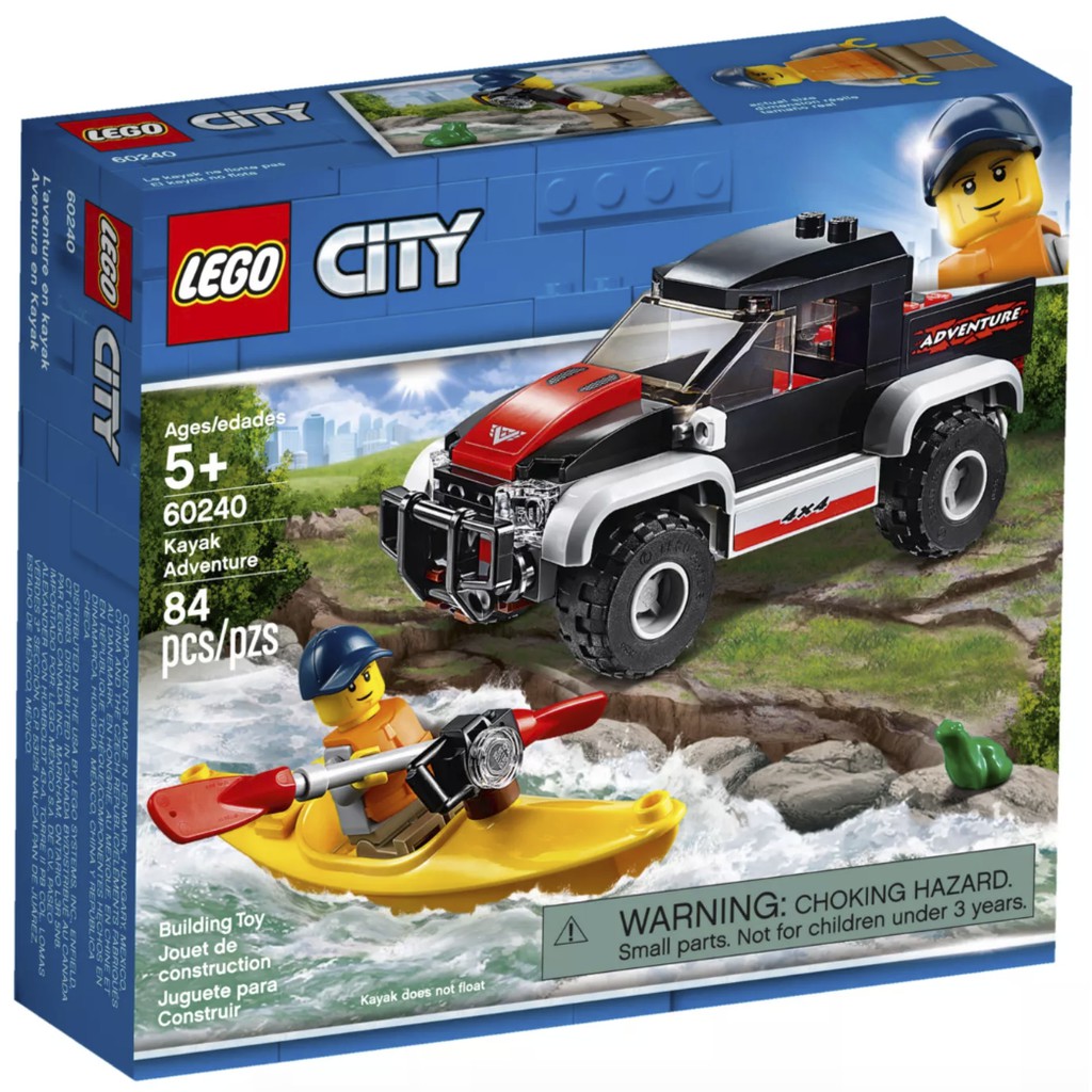 Jual LEGO CITY 60240 - Kayak Adventure | Shopee Indonesia