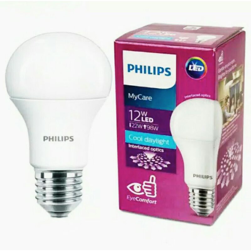 Jual Lampu Philip Led 12 Watt Cahaya Putih | Shopee Indonesia