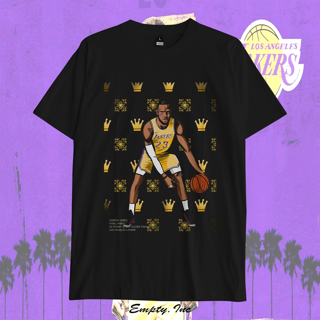 Jual Kaos Lebron James La Lakers Merch Premium | Shopee Indonesia