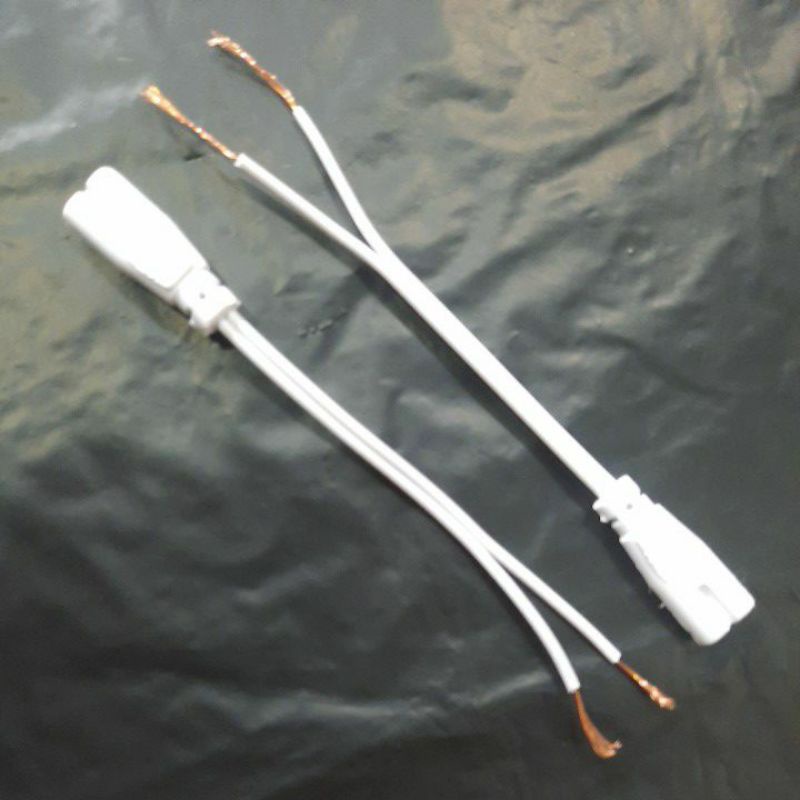 Jual Socket Lampu Neon Led T5 .T4.T8 / Colokan Kabel Power Led Tube ...