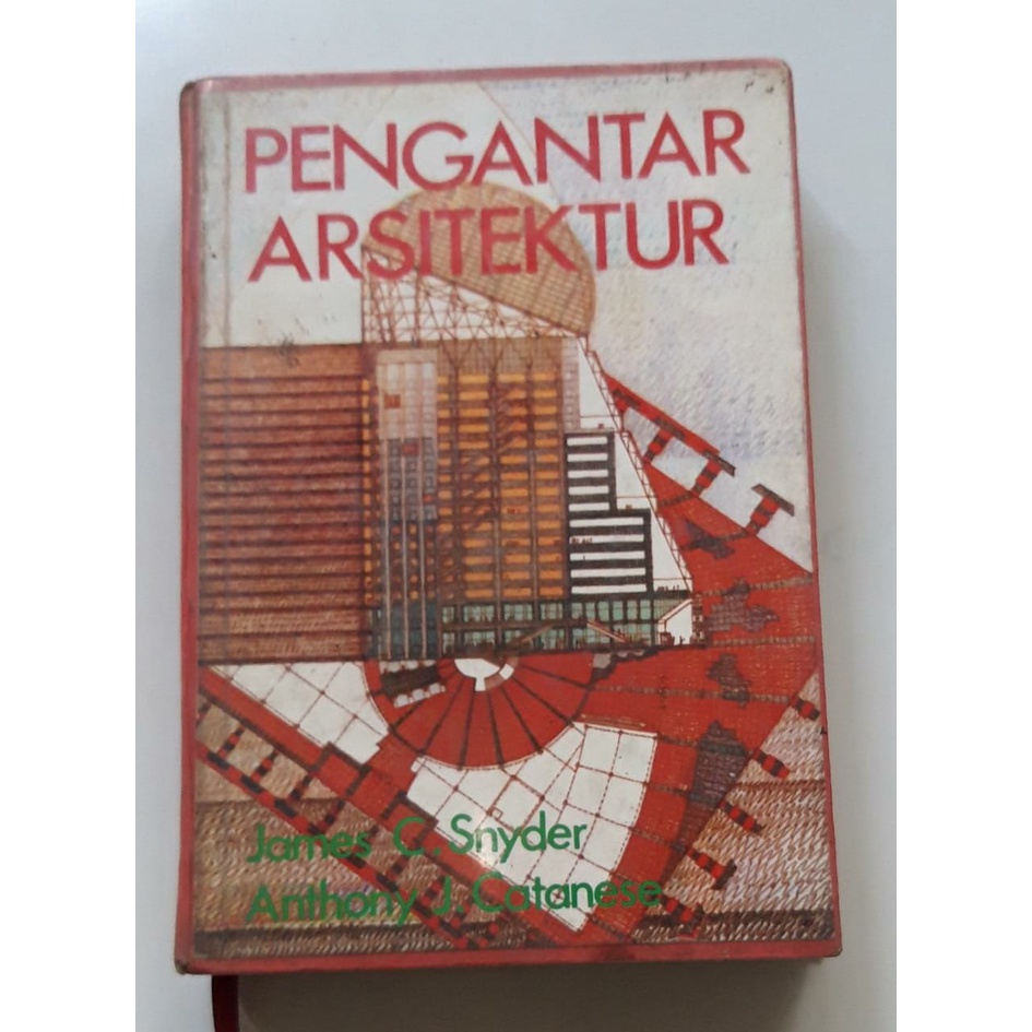 Jual Pengantar Arsitektur James C Snyder Ori | Shopee Indonesia