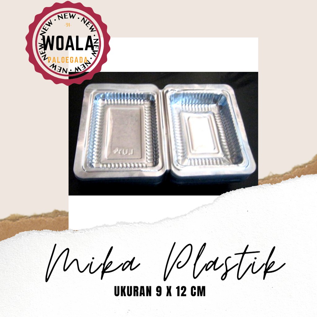 Jual Kemasan Mika Plastik Kue dan Makanan ukuran 9x12 cm | Shopee Indonesia