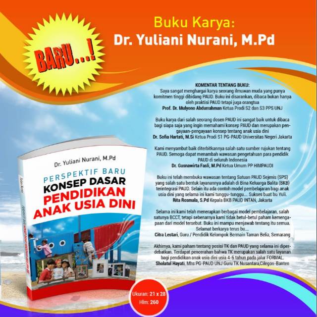 Jual Buku Perspektif Baru Konsep Dasar Pendidikan Anak Usia Dini karya Dr. Yuliani Nurani, M. Pd ...