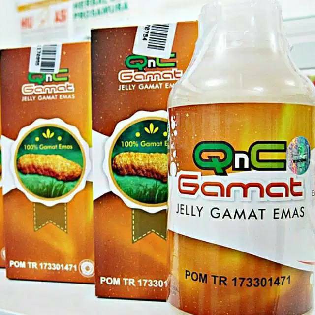 Jual QnC Jelly Gamat Emas Asli 100% ORIGINAL | Jely Gamat Gold QNC Asli ...
