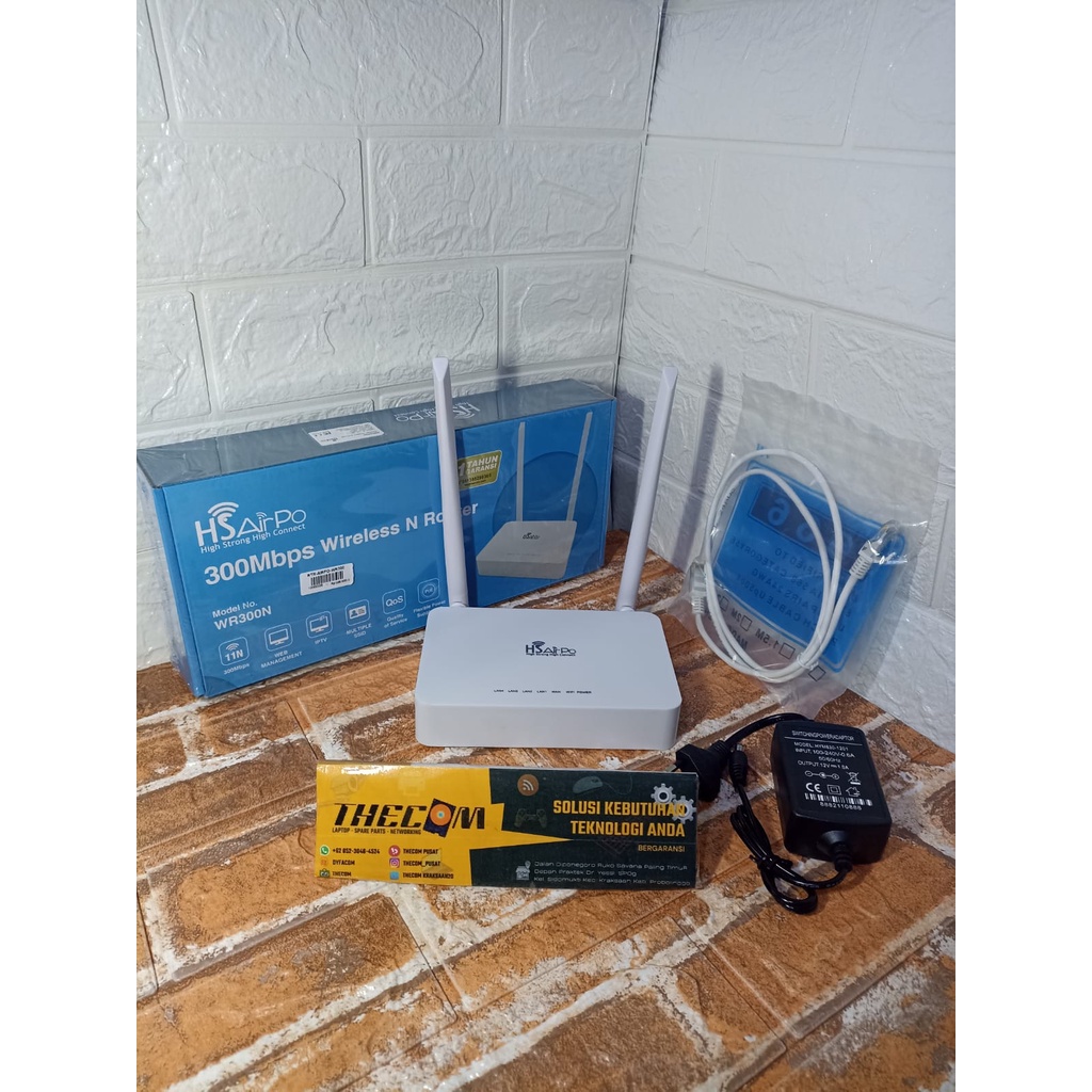 Jual HSAIRPO WR300N WIRELESS ROUTER | Shopee Indonesia