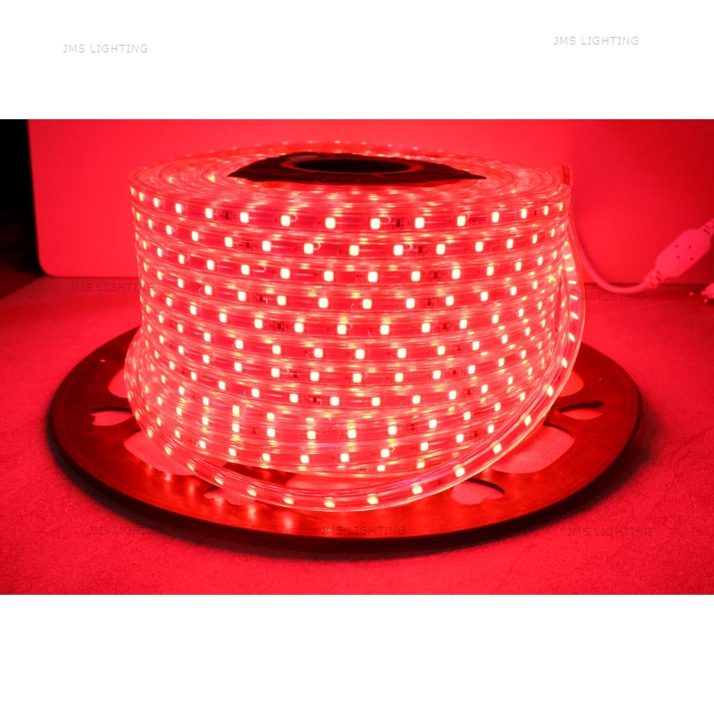 Jual LAMPU LED STRIP SELANG 5050 ASLI BAHAN TEBAL 10M 220v OUTDOOR 10 M ...