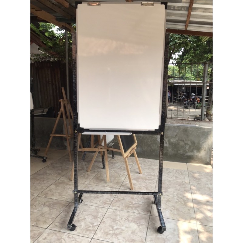 Jual Whiteboard Standing 70X100 single face | Shopee Indonesia