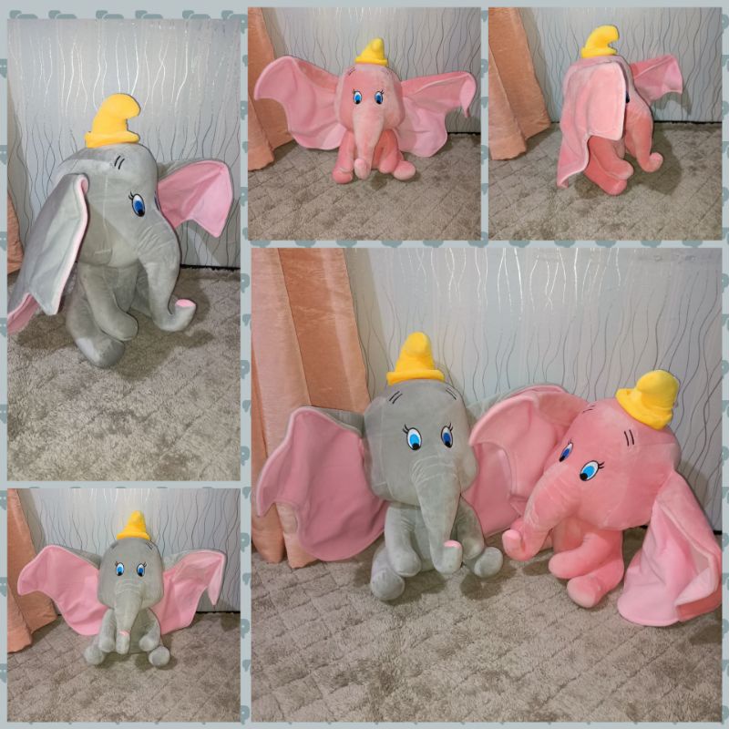 Jual Dumbo Big Plushy - Boneka gajah dumbo besar | Shopee Indonesia