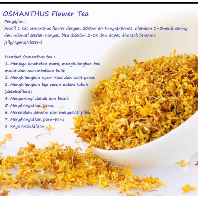 Jual Osmanthus tea flower 10gram /teh bunga osmanthus / GUI Hua ...