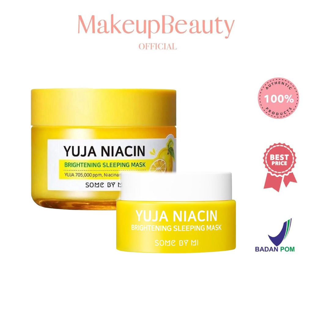 Jual SOMEBYMI Yuja Niacin Brightening Sleeping Mask 60g | 20g | 15g ...