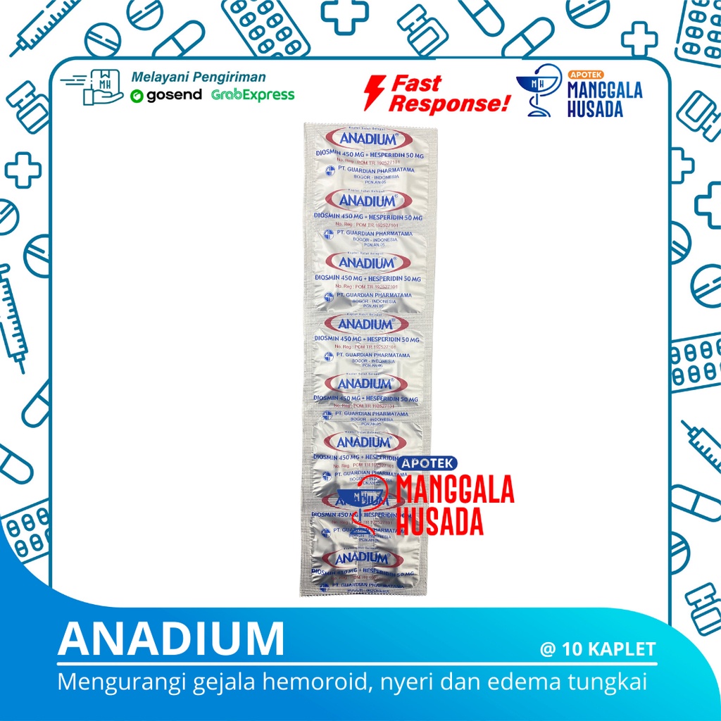 Jual ANADIUM PER STRIP @ 10 KAPLET | Shopee Indonesia