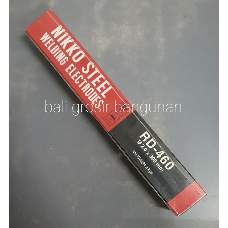 Jual 2 KG RD 460 2 MM X 300 NIKKO STEEL KAWAT LAS WELDING ELECTRODES LISTRIK BESI | Shopee Indonesia