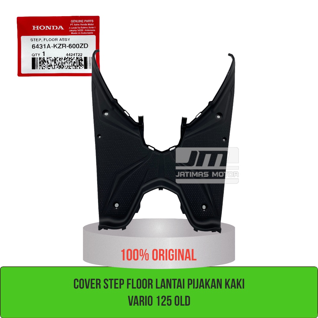 Jual Cover step floor lantai pijakan kaki vario 125 old 6431A-KZR-600ZD | Shopee Indonesia