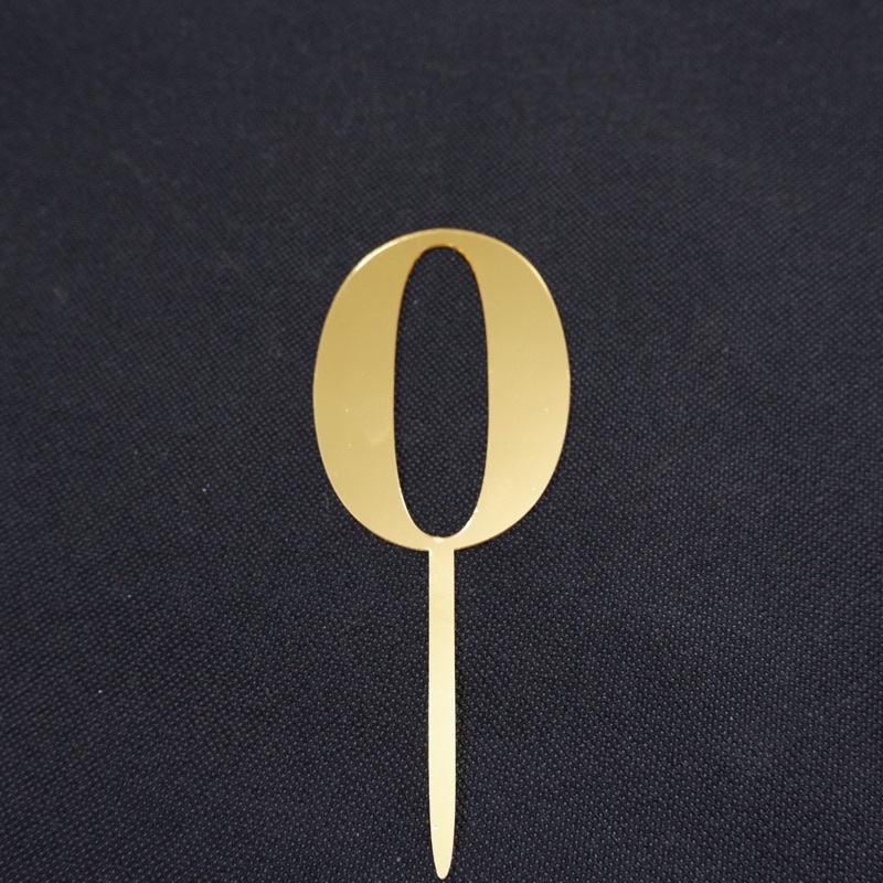 Jual TOPPER ANGKA POLOS TINGGI 15 CM / TOPPER USIA UMUR TAHUN BESAR ...