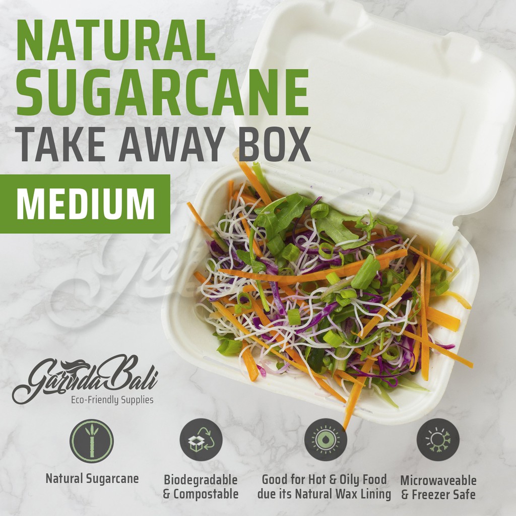 Jual BALI Kotak Boks Tempat Makanan Nasi Foodgrade Ramah Lingkungan ...