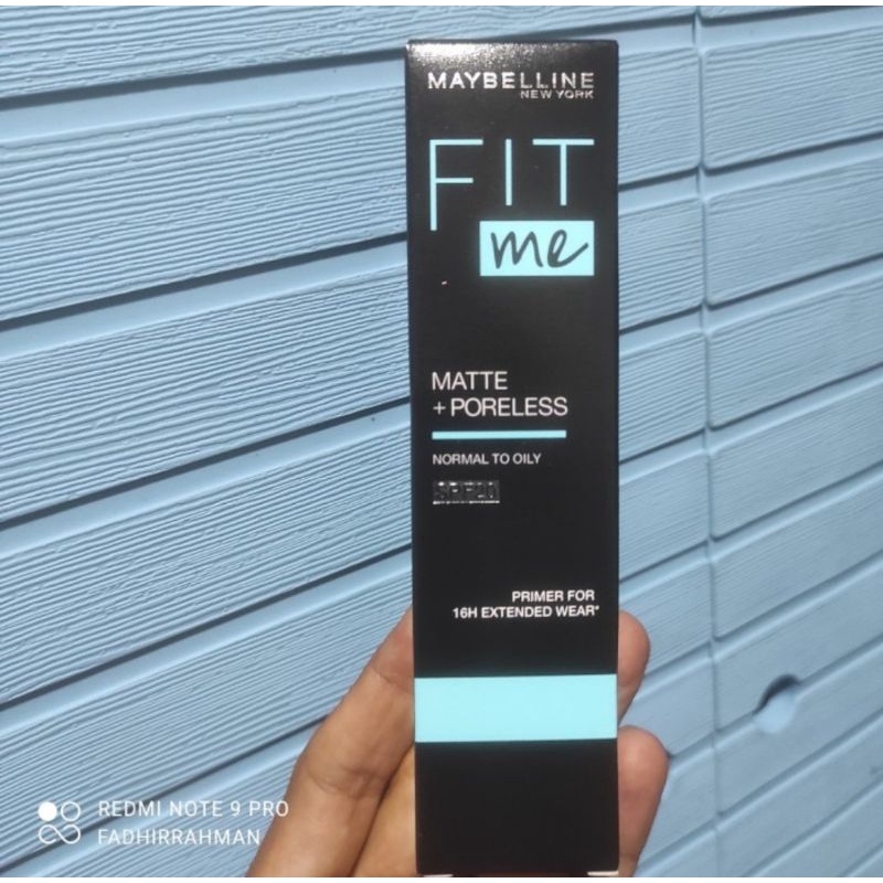 Jual Maybelline Fit Me Matte and Poreless SPF 20 Primer 30ml | Shopee ...