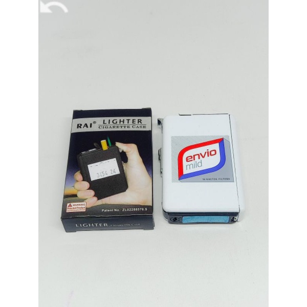 Jual Kotak Rokok Plus Korek Api Envio Mild / Kotak Rokok Unik / Kotak ...