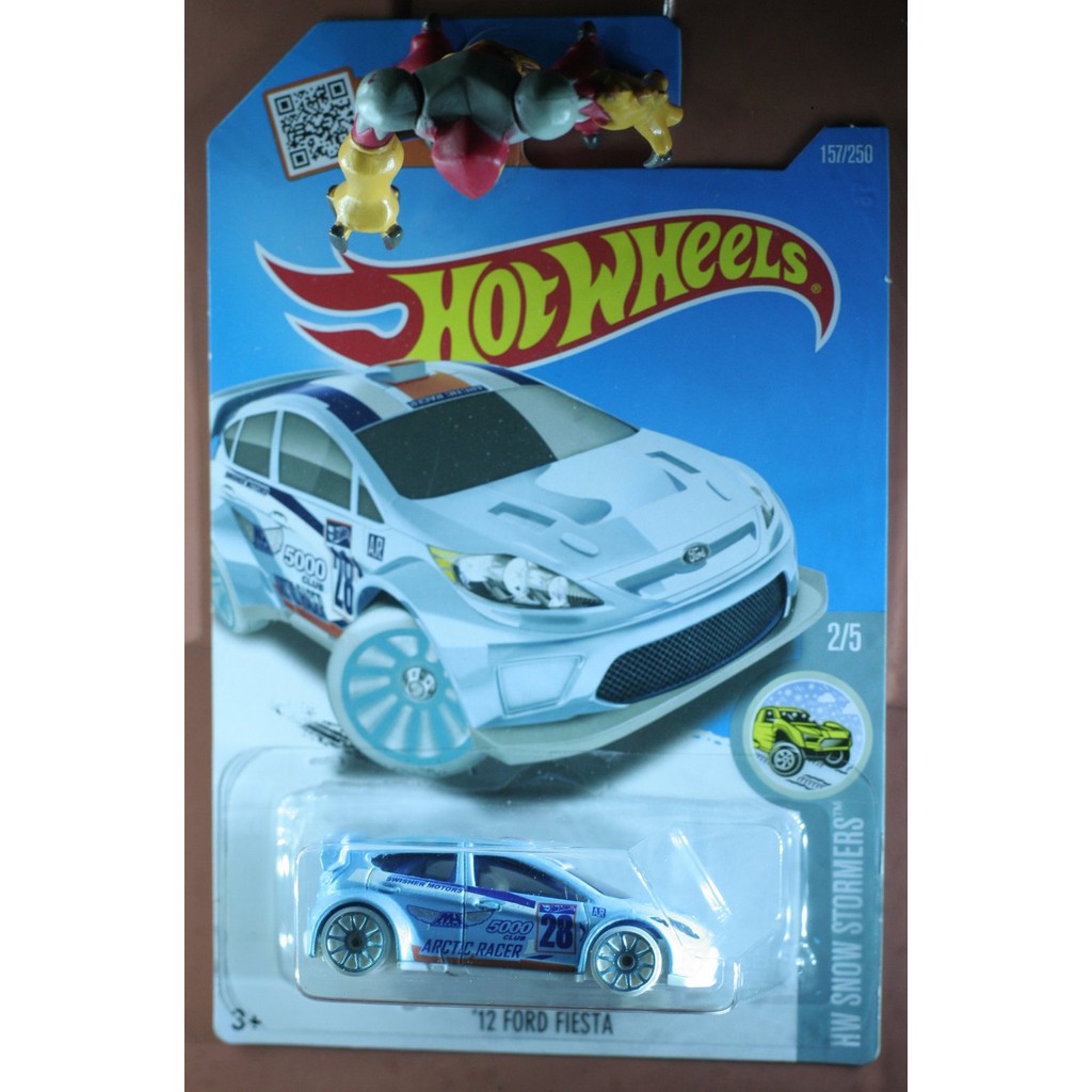 Jual Ford Fiesta light blue biru muda HOTWHEELS HW 2016 2012 snow ...