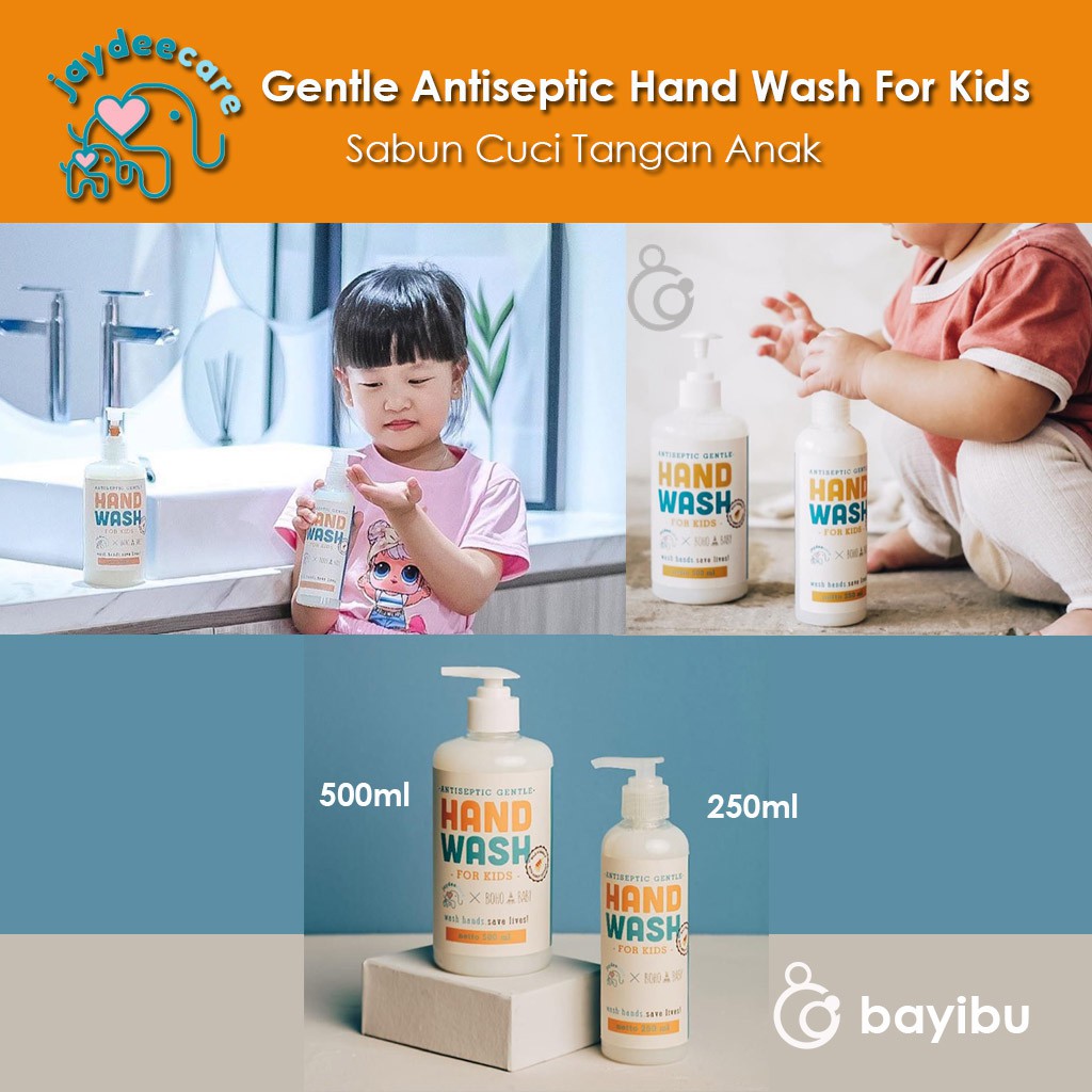 Jual Jaydeecare Gentle Antiseptic Hand Wash For Kids - Sabun Cuci ...