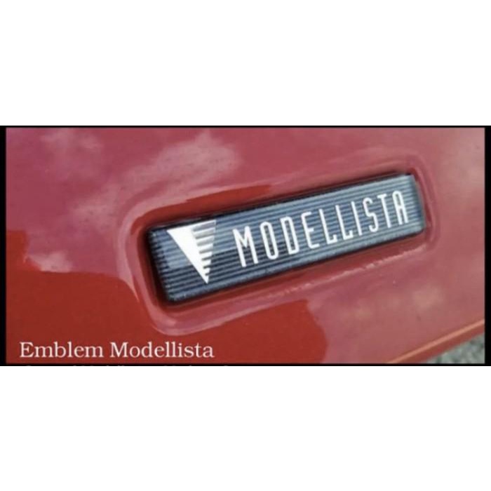 Jual Emblem Modellista untuk bodykit Toyota Alphard Harrier CHR Voxy ...