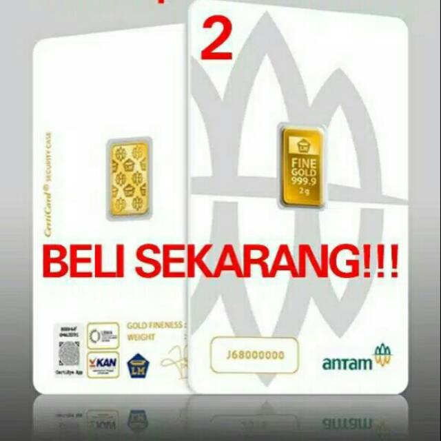 Jual Emas ANTAM 2gr(LOGAM MULIA) | Shopee Indonesia