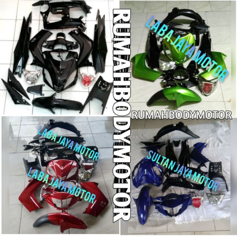 Jual YAMAHA MX LAMA COVER FULL BODY KASAR HALUS DAN LAMPU² +STIKER ...