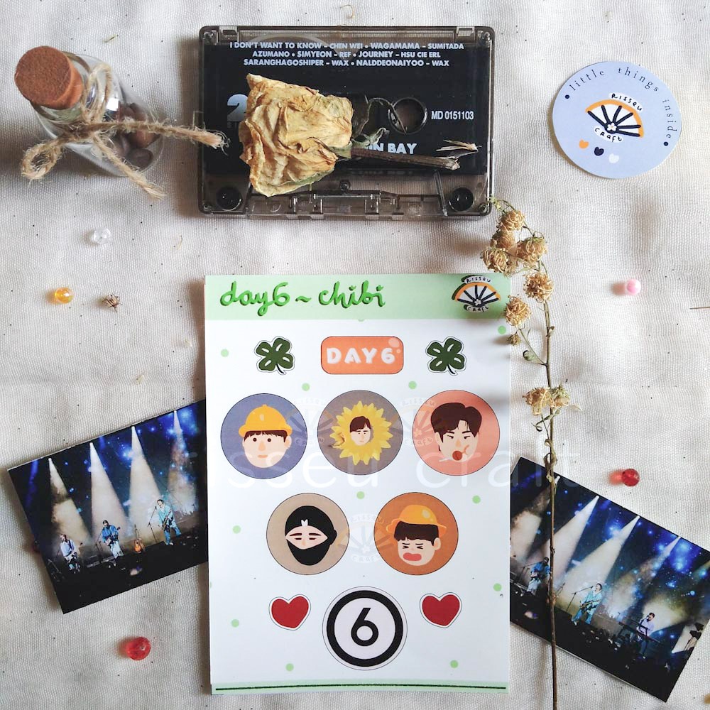 Jual Day6 Fanart Sticker - Chibi Set | Shopee Indonesia