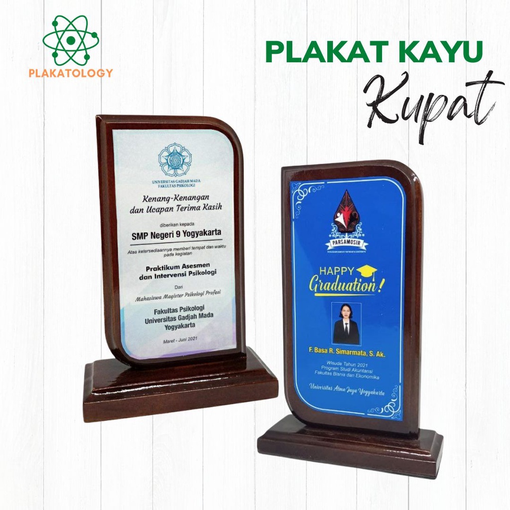 Jual PLAKATOLOGY | Plakat Kayu / Plakat kkn / Plakat magang / plakat ...