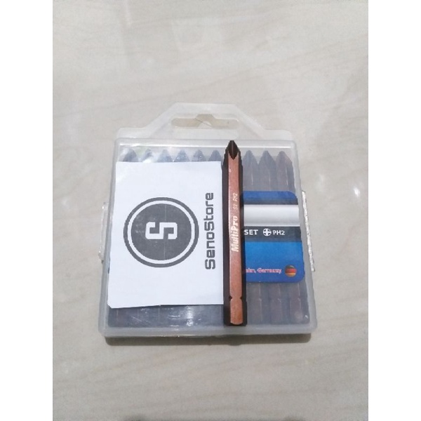 Jual MULTIPRO Mata obeng ketok PH2 plus lancip, PH3 plus tumpul, SL8 ...