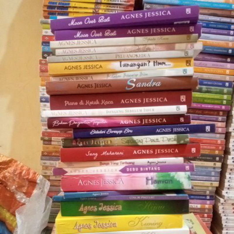 Jual NOVEL ROMANSA,AGNES JESSICA,ORIGINAL | Shopee Indonesia