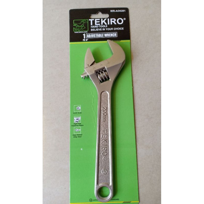Jual Kunci Inggris 8 inch Tekiro | Shopee Indonesia