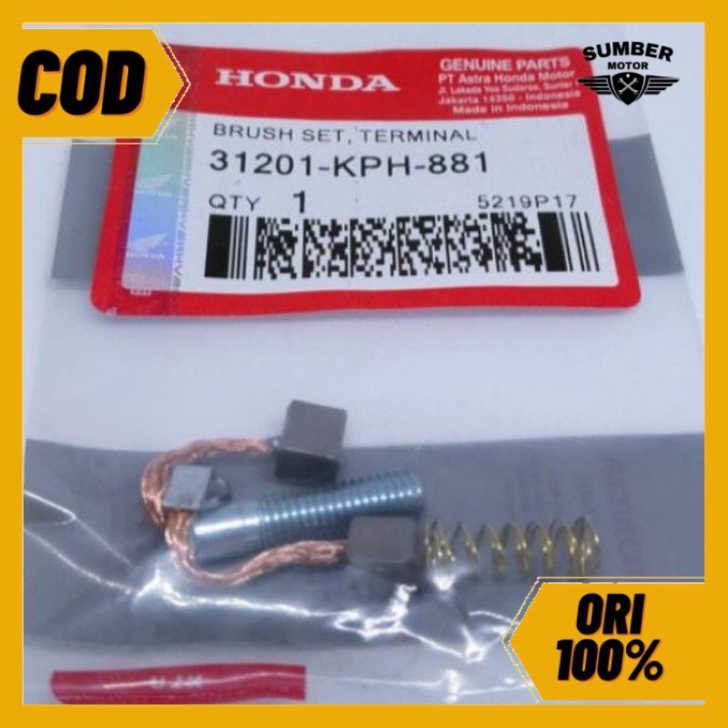 Jual ARANG COOL KUL STATER STARTER CARBON BRUSH HONDA KARISMA SUPRA ...