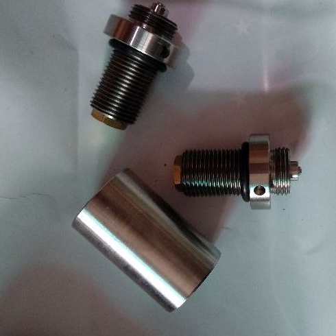 Jual knock down botol adaptor buka pasang botol untuk 2 botol drat M18 ...