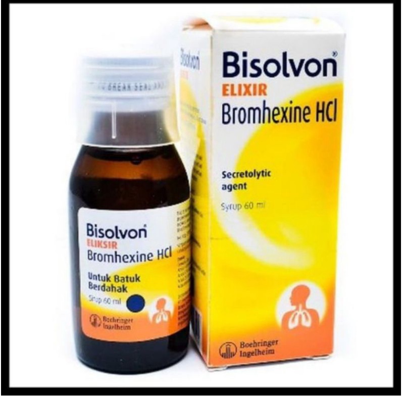Jual BISOLVON ELIXIR 60 ML | Shopee Indonesia