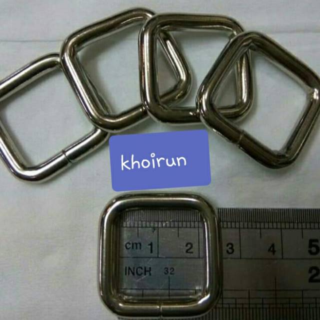 Jual Ring kotak 2 cm nk(12 pcs) | Shopee Indonesia